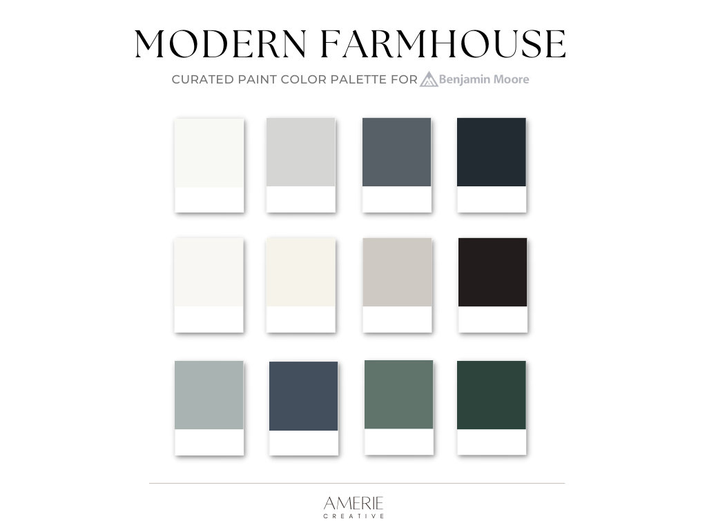 Farmhouse Paint Color Schemes