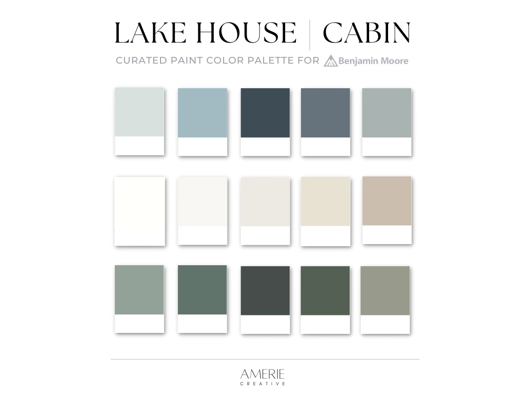 Lake House Exterior Color Combinations